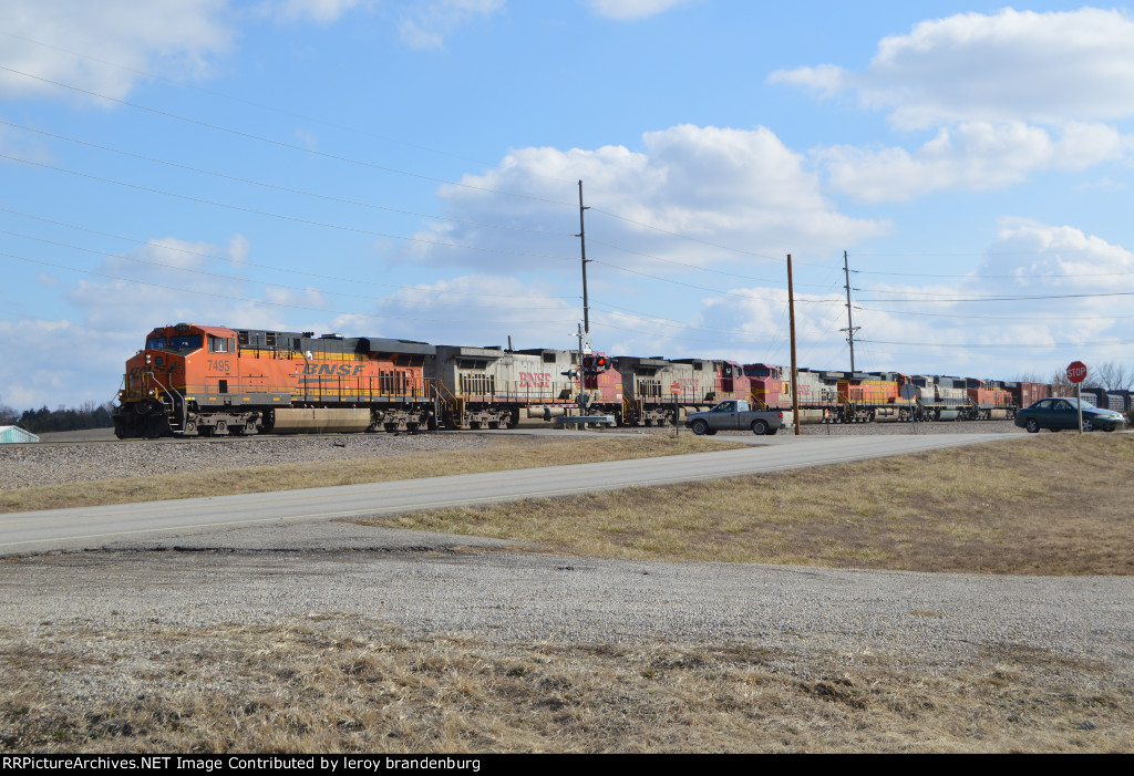 BNSF 7495